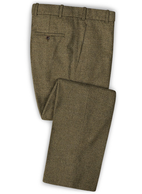 Light Weight Rust Brown Tweed Pants : Made To Measure Custom Jeans For ...