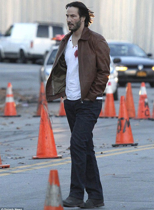 Keanu Reeves John Wick Leather Jacket : MakeYourOwnJeans®: Made To ...