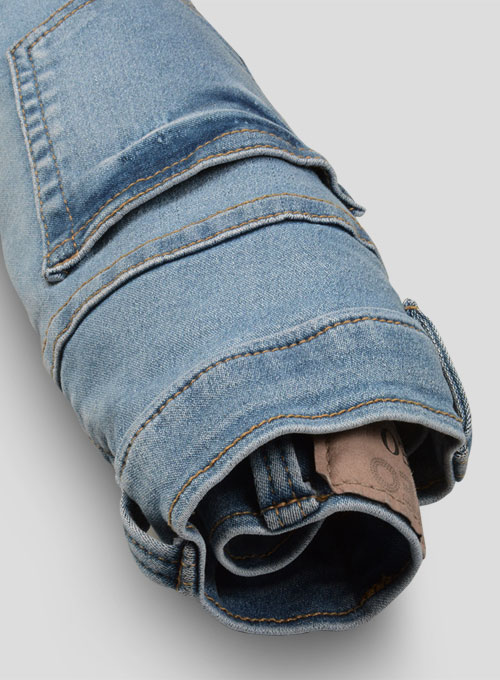 Foster Blue Stretch Jeans - Ice Wash : MakeYourOwnJeans®: Made To ...