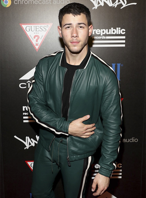 Nick Jonas MTV Video Music Awards Leather Jacket and Pants Set : Made ...