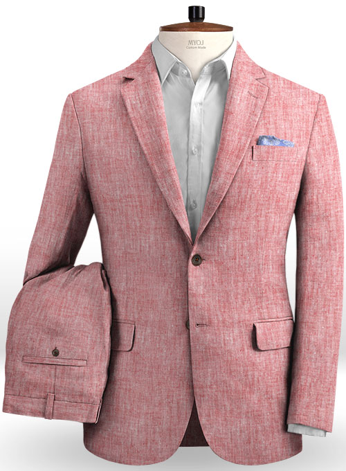 Solbiati Rose Linen Suit : MakeYourOwnJeans®: Made To Measure Custom ...